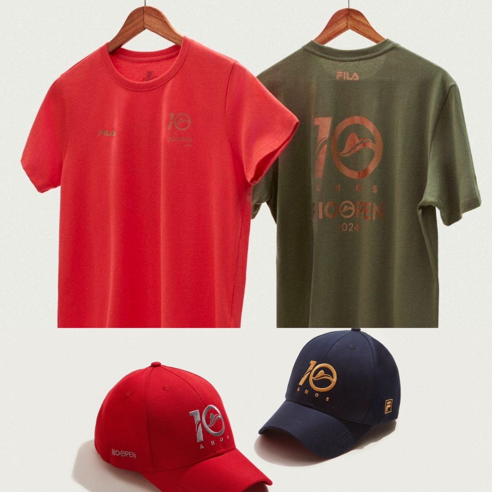 Fila divulga coleção homenageando os 10 anos de Rio Open - Marca Pop