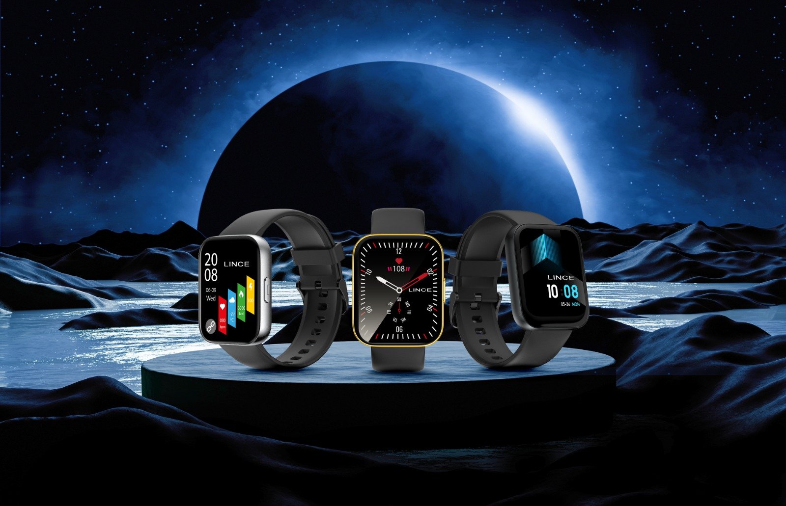 Lince apresenta versão atualizada de smartwatch com tela maior e três ...