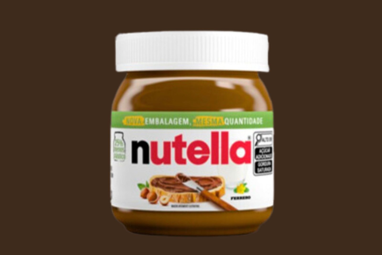 Nutella lança nova embalagem de 140g com design mais prático e ...