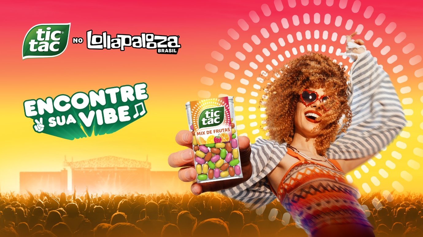 Tic Tac estreia no Lollapalooza Brasil 2025 com experiências ...
