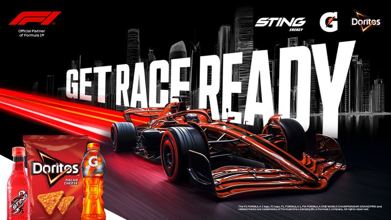 PepsiCo firma parceria global com a Fórmula 1 e leva Gatorade, Sting e ...