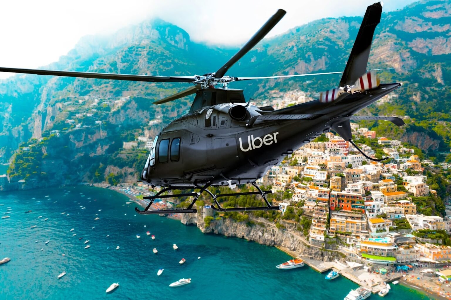 Uber lança helicóptero e barco na Costa Amalfitana para o verão europeu ...